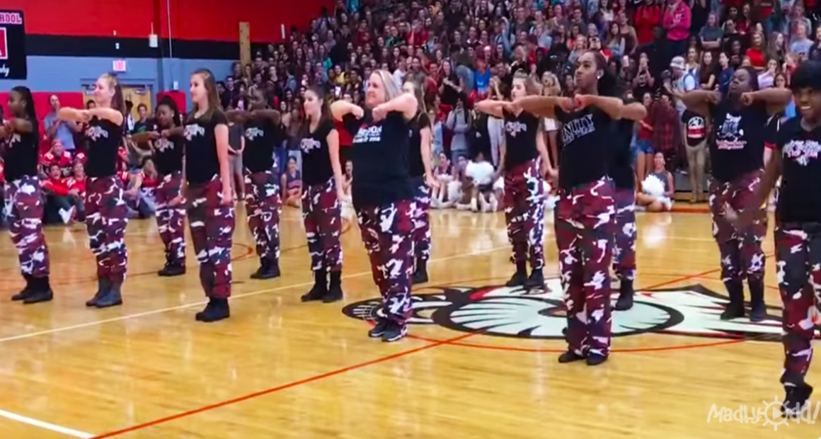 Principal Takes Center Position With Step Team As Music Starts Her Good ...